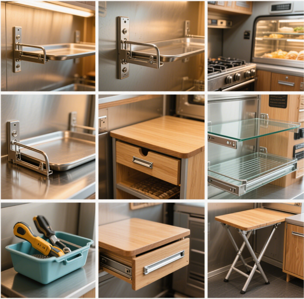 Boost Food Truck Efficiency with Food Truck Stainless Steel Drawer Slide